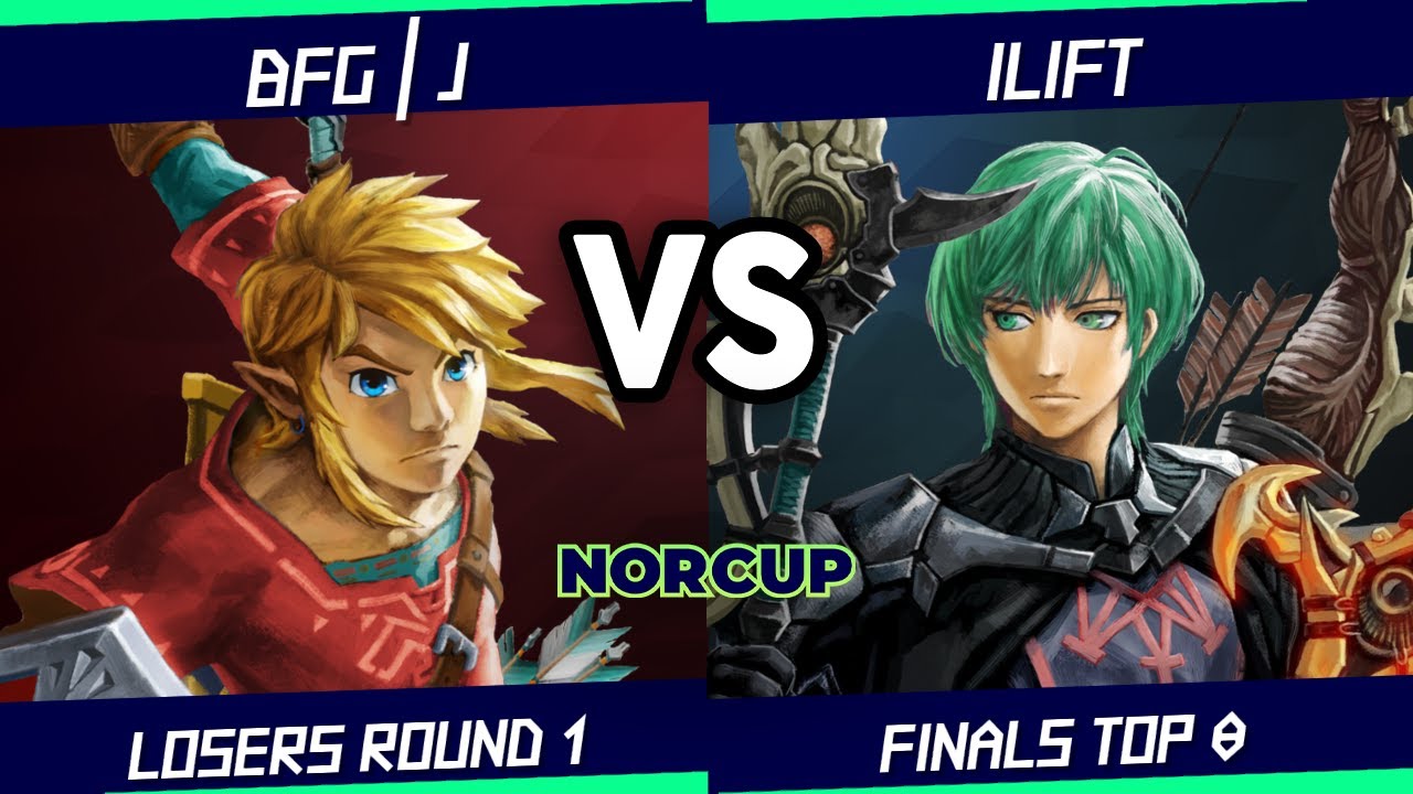Norcup Finals 2022 Top 8 LR1 // BFG | J (Link) VS iLift (Byleth, Zero ...