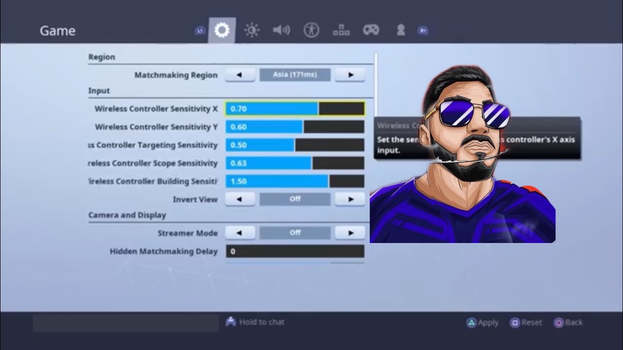 New Nickmercs fortnite sitting & controller keybinds - YouTube