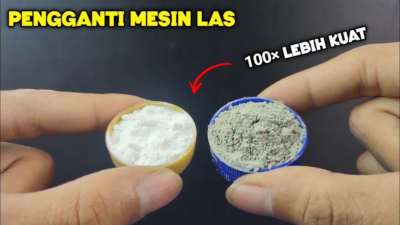 PENGGANTI MESIN LAS !! Ternyata ini LEM BESI TERKUAT - YouTube