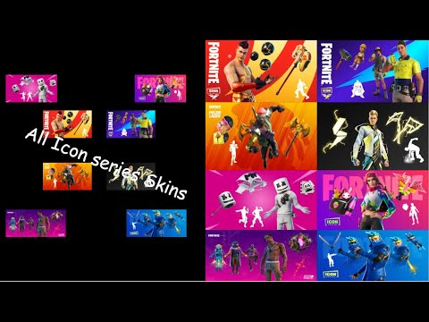 All Icon series skins! - YouTube
