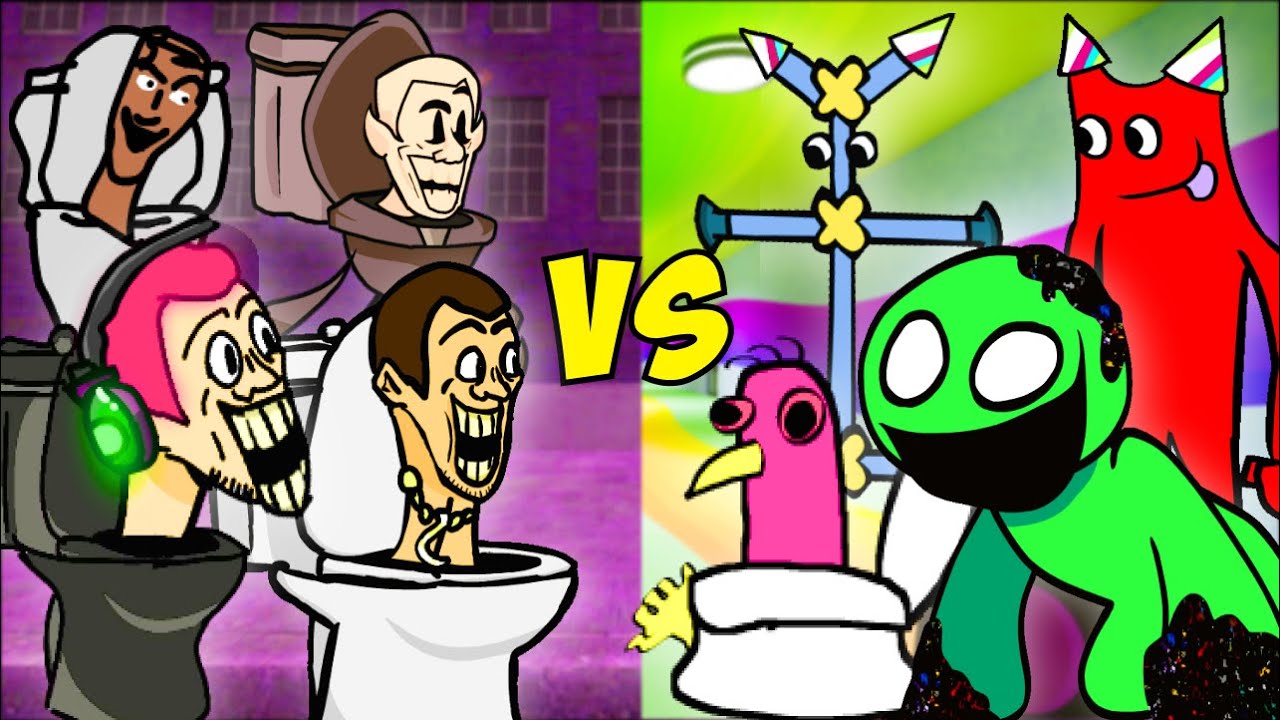 Skibidi Toilet Vs Garten Of Banban Friday Night Funkin Youtube