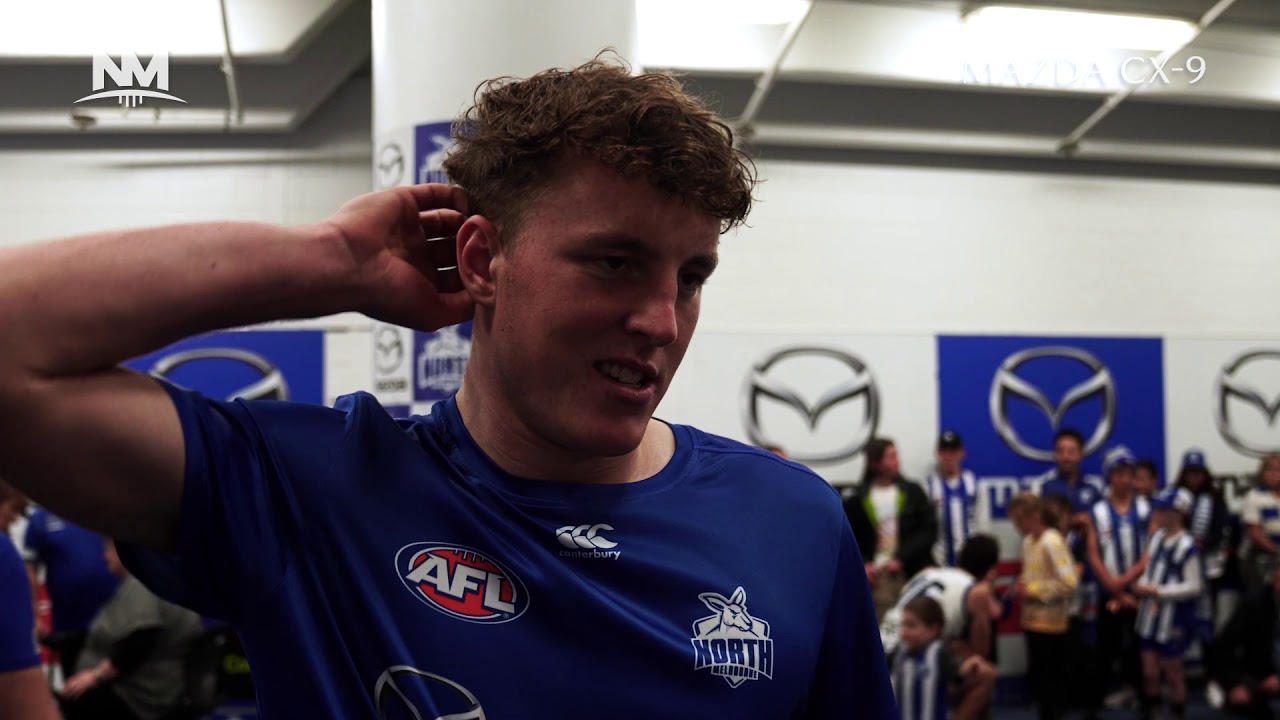 Nick Larkey post-match (Round 10, 2019) - YouTube
