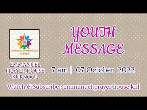 Emmanuel Prayer House Knl's broadcast - YouTube