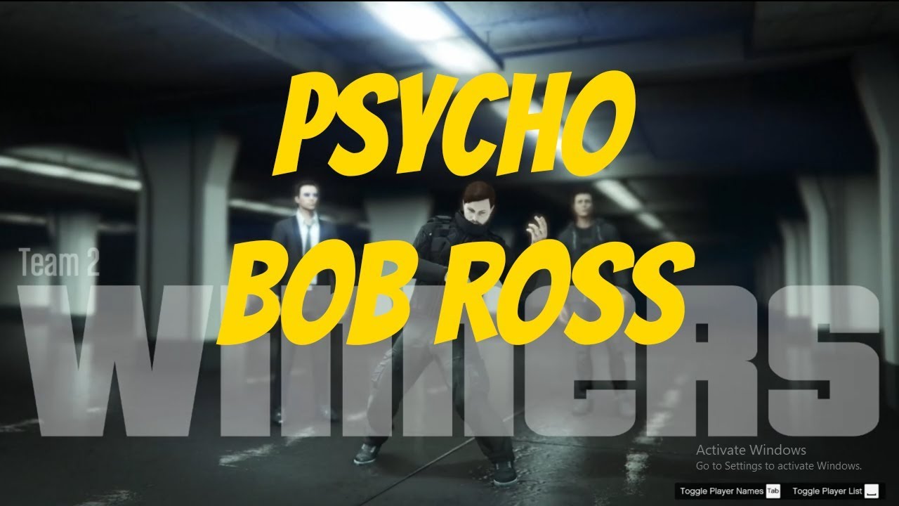 PSYCHO BOB ROSS | GTA Online - YouTube