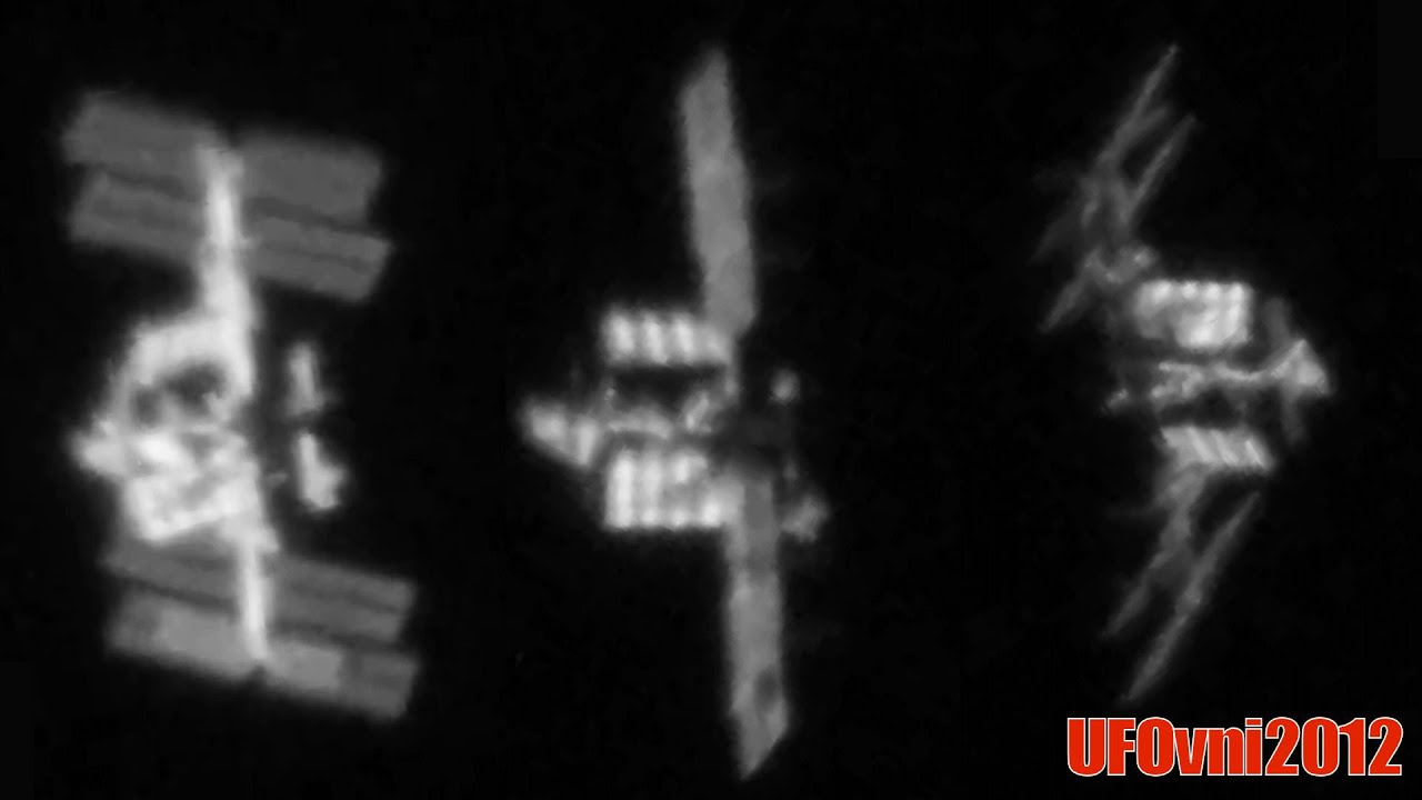 International Space Station Captured by Telescope (Video 4K) - YouTube