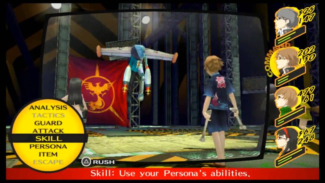 「Persona 4 Golden」 11b ~ "Boss: Shadow Naoto" (TTV-Commentary) - YouTube