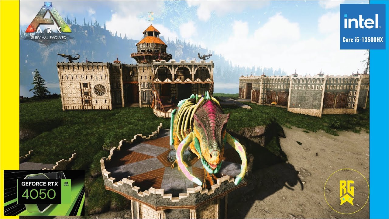 Testing ARK: Survival Evolved on RTX 4050 Laptop (All Settings) + Base ...