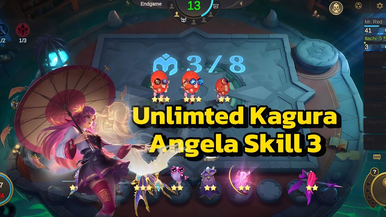 The Right way to use Angela Skill 3 | Mage X Mystic Bureau Magic Chess ...