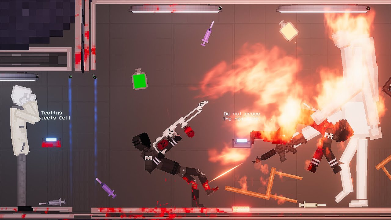 Mutant Escape From The Lab! - People Playground - YouTube