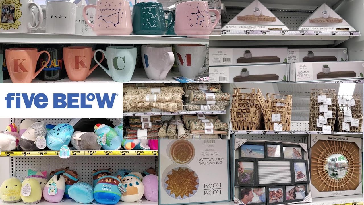 Five Below * Five below Shopping | ROOM 2 ROOM DECOR | Walkthrough ...
