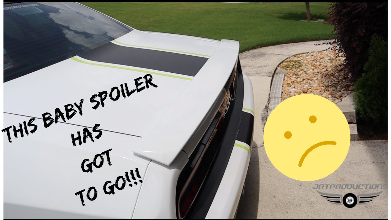 BABY SPOILER REMOVAL, IT'S GOTTA GO!!! - YouTube