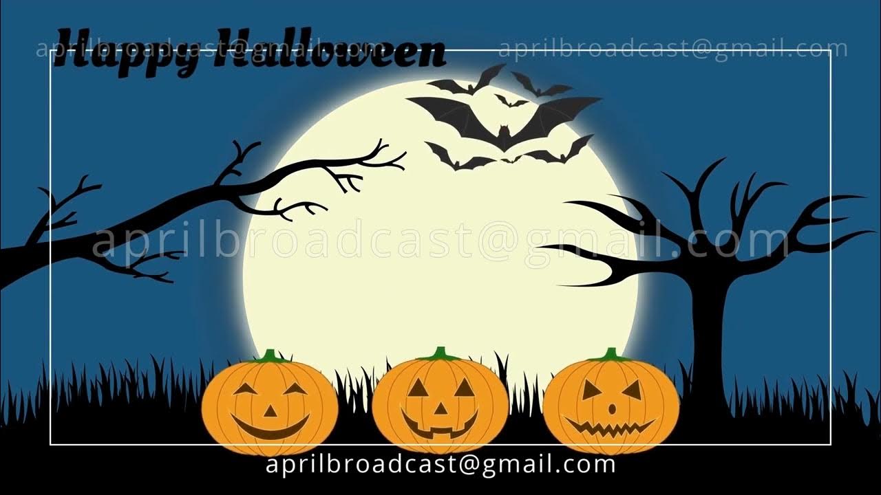 Halloween Set 31 - Virtual Green Screen Background Loop - YouTube