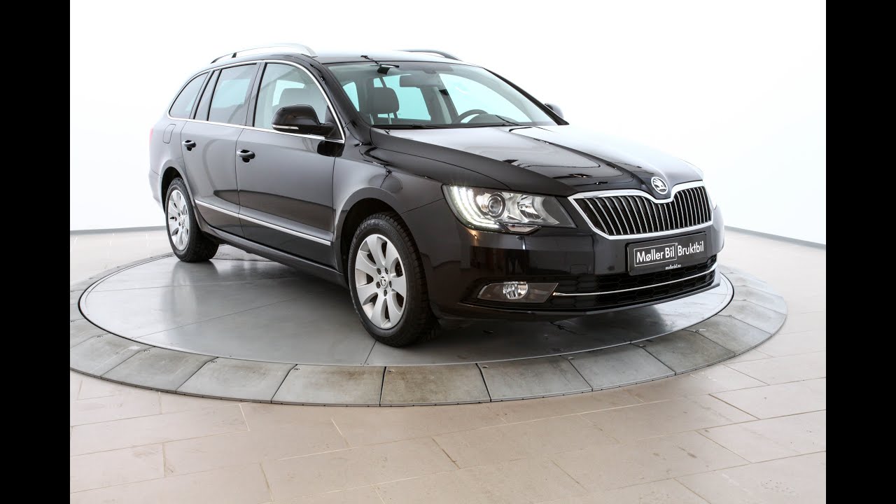 Skoda Superb 1,6 TDI 105hk Ambition Business - 2014 - YouTube