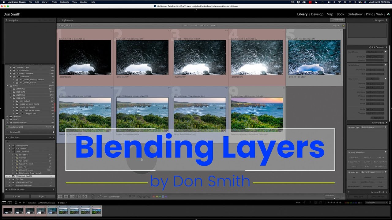 Blending Layers in Lightroom and Photoshop - YouTube