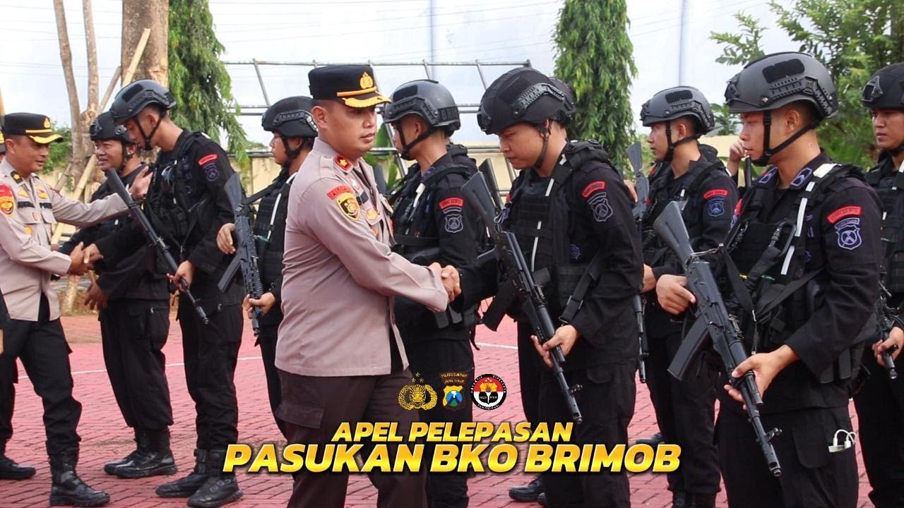 Apel Pelepasan BKO Brimob - YouTube