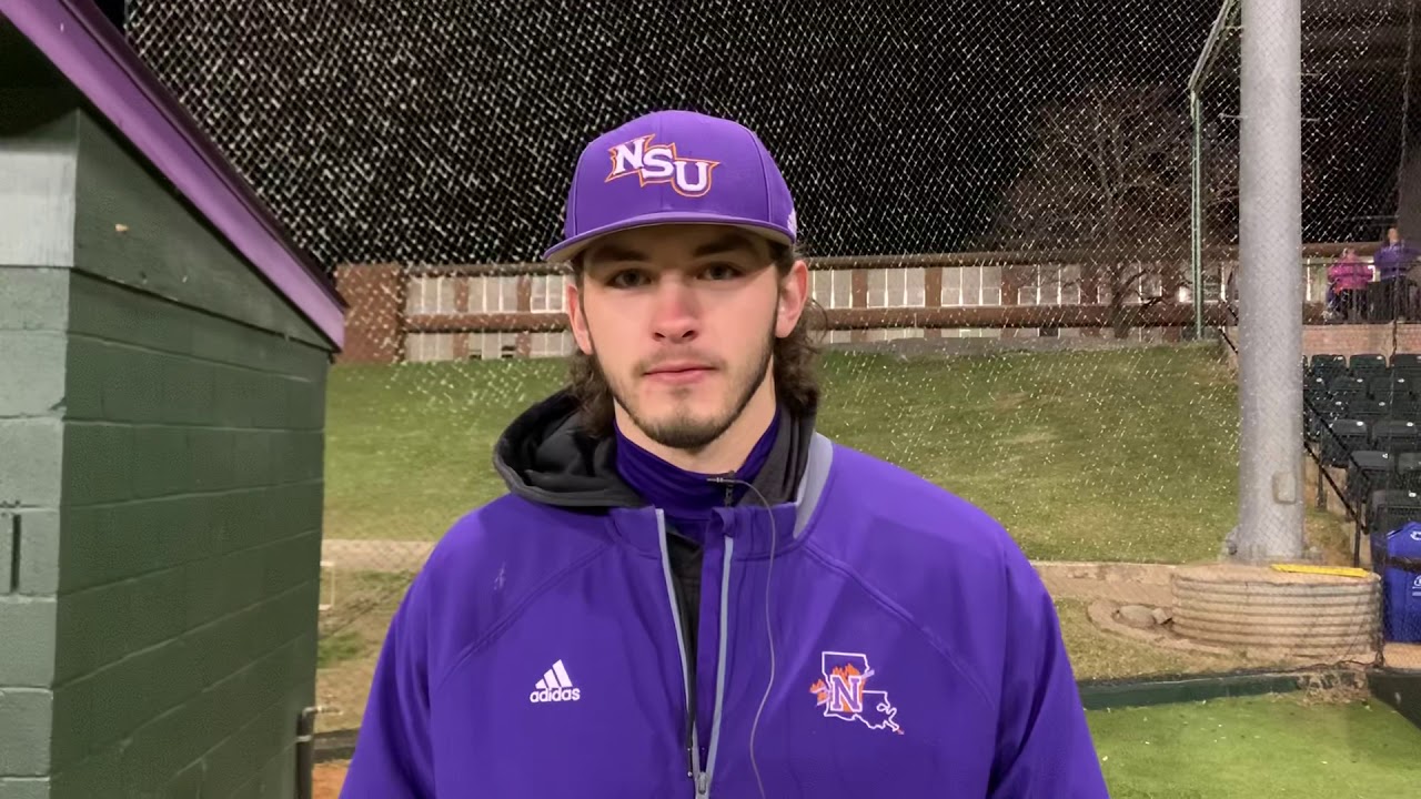 Pitcher Levi David discusses his first career win. - YouTube