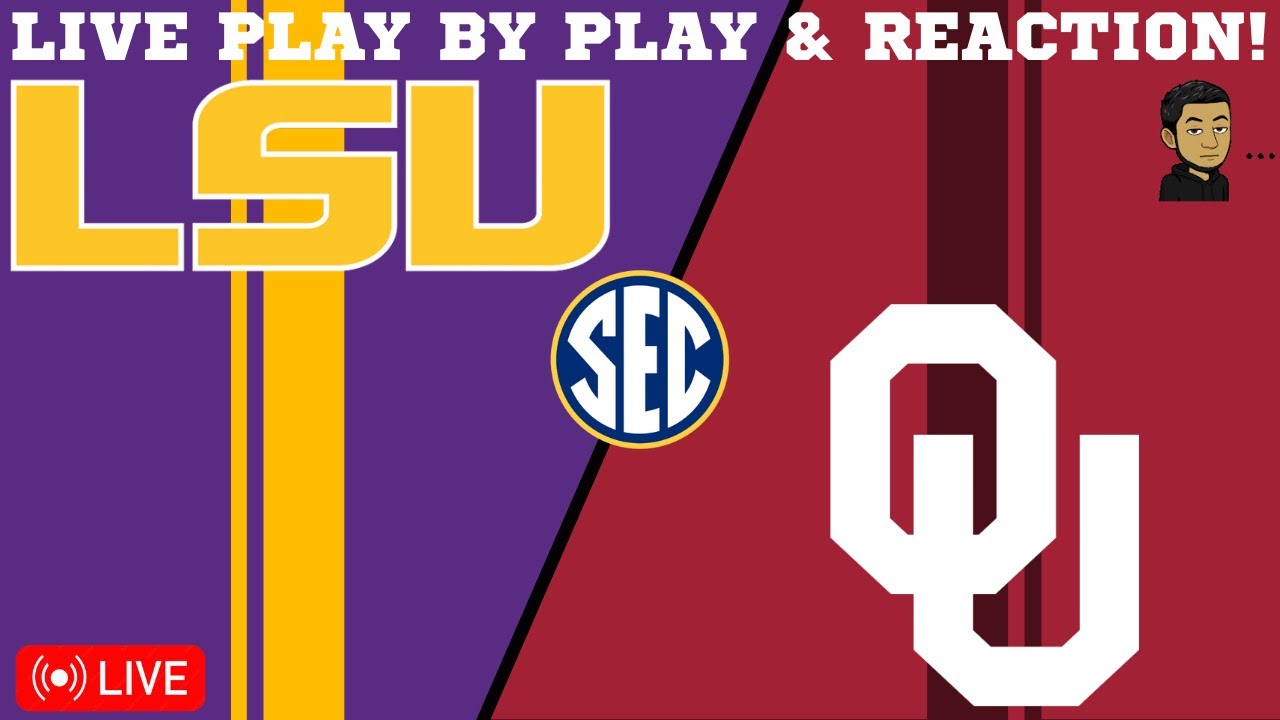 LSU vs Oklahoma | NCAA Football Livestream Live Radio Broadcast (11/29 ...