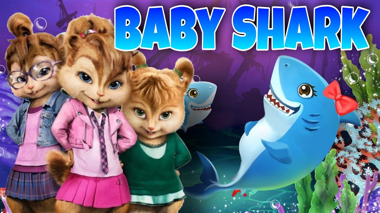 Baby shark dance chipmunks version | fun kiddo production - YouTube