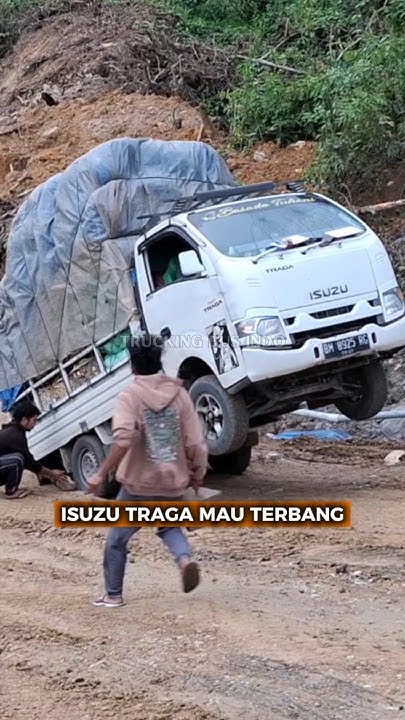 Mau Terbang Mobil Pick Up Isuzu Traga Muatan Berat Overload Mendaki Tanjakan Extreme # ...