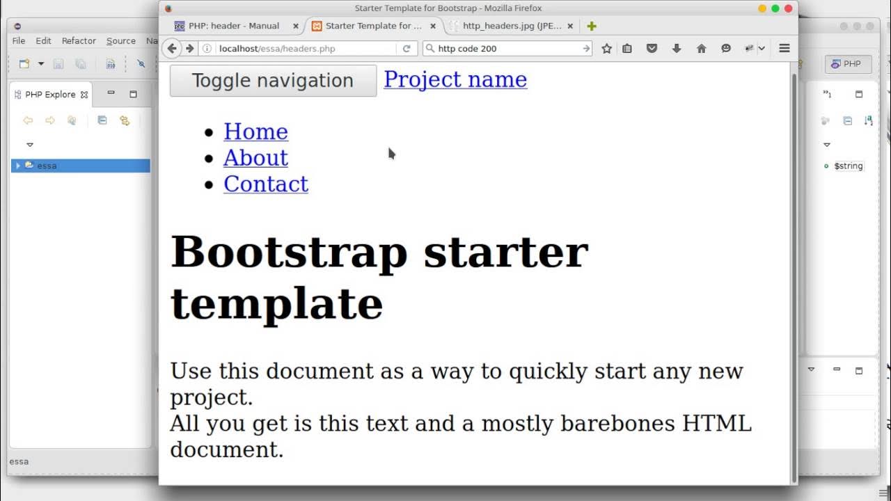 122 PHP scripting language headers - YouTube