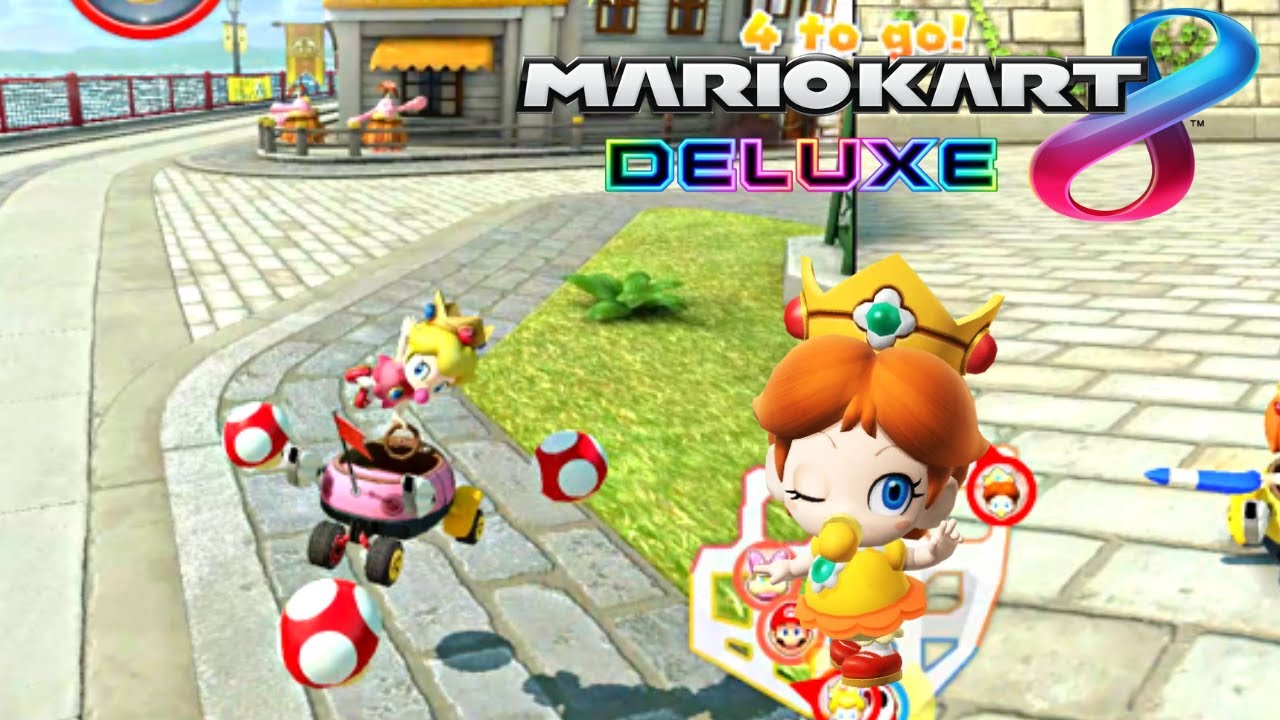Mario Kart 8 Renegade Roundup as Baby Peach and Baby Daisy (DOUBLE ...