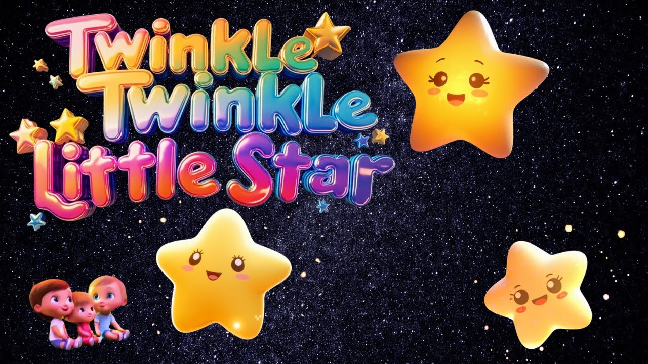 🌟 Twinkle Twinkle Little Star 🎶 Baby & Toddler Nursery Rhyme | Sing ...