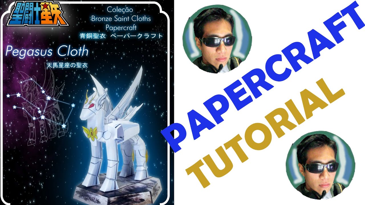 Papercraft Pegasus armadura TUTORIAL - YouTube