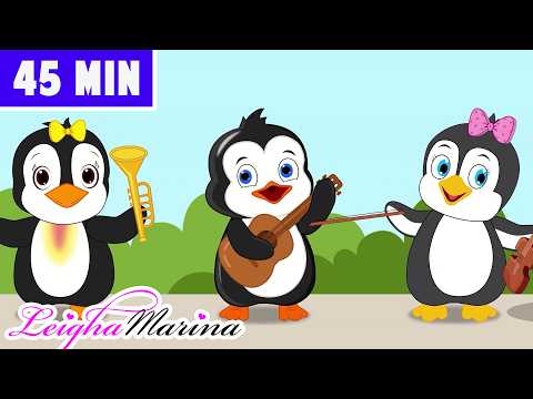 Adorable Penguins Singing The Hottest Nursery Rhymes - Leigha Marina
