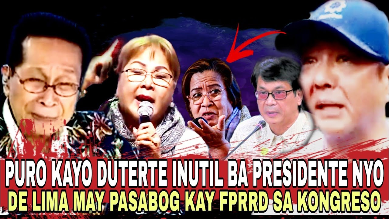 INUTIL BA ANG PRESIDENTE NGAYON BAKIT SI DUTERTE ANG SINISISI. - YouTube