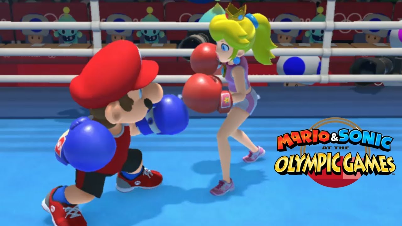 Mario & Sonic At The Olympic Games Tokyo 2020 Event Boxing Mario ...