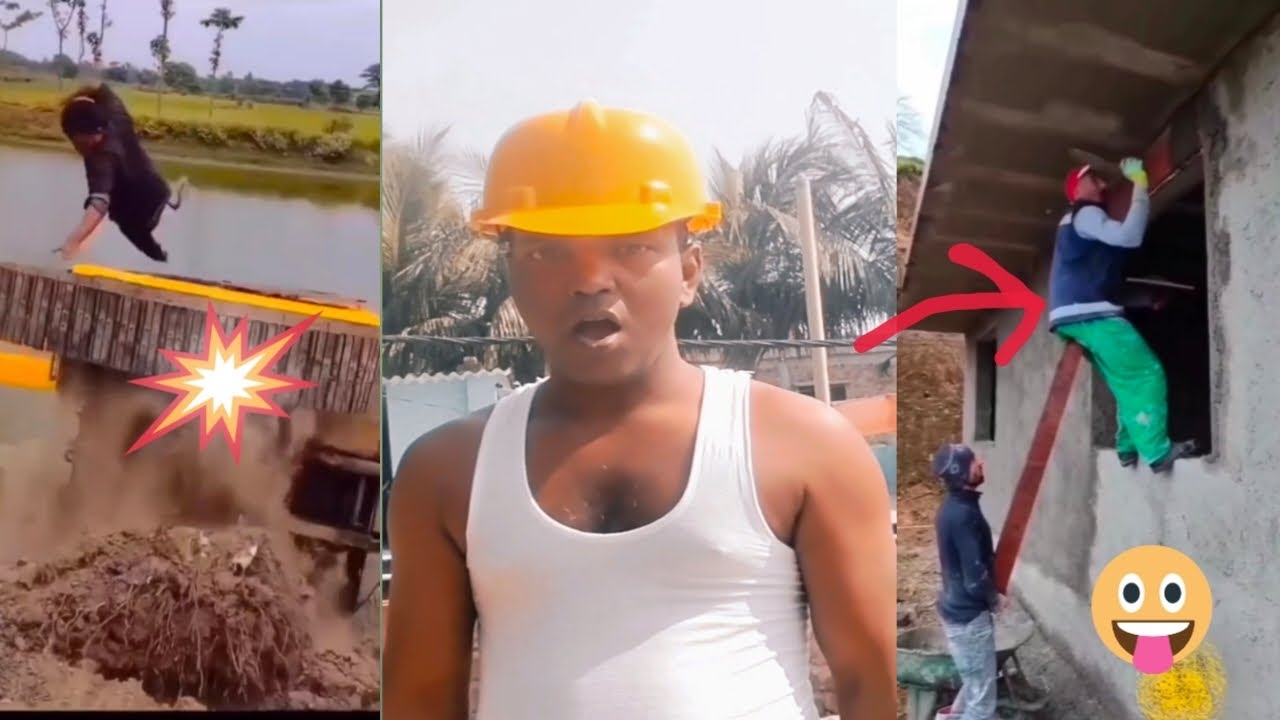 construction worker reaction part 1 🛠️🪝#construction #civilengineering #workers #shorts # ...