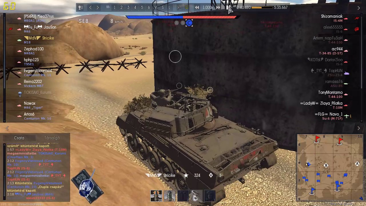 IS4M 1 shoot destroyed with M18 - YouTube