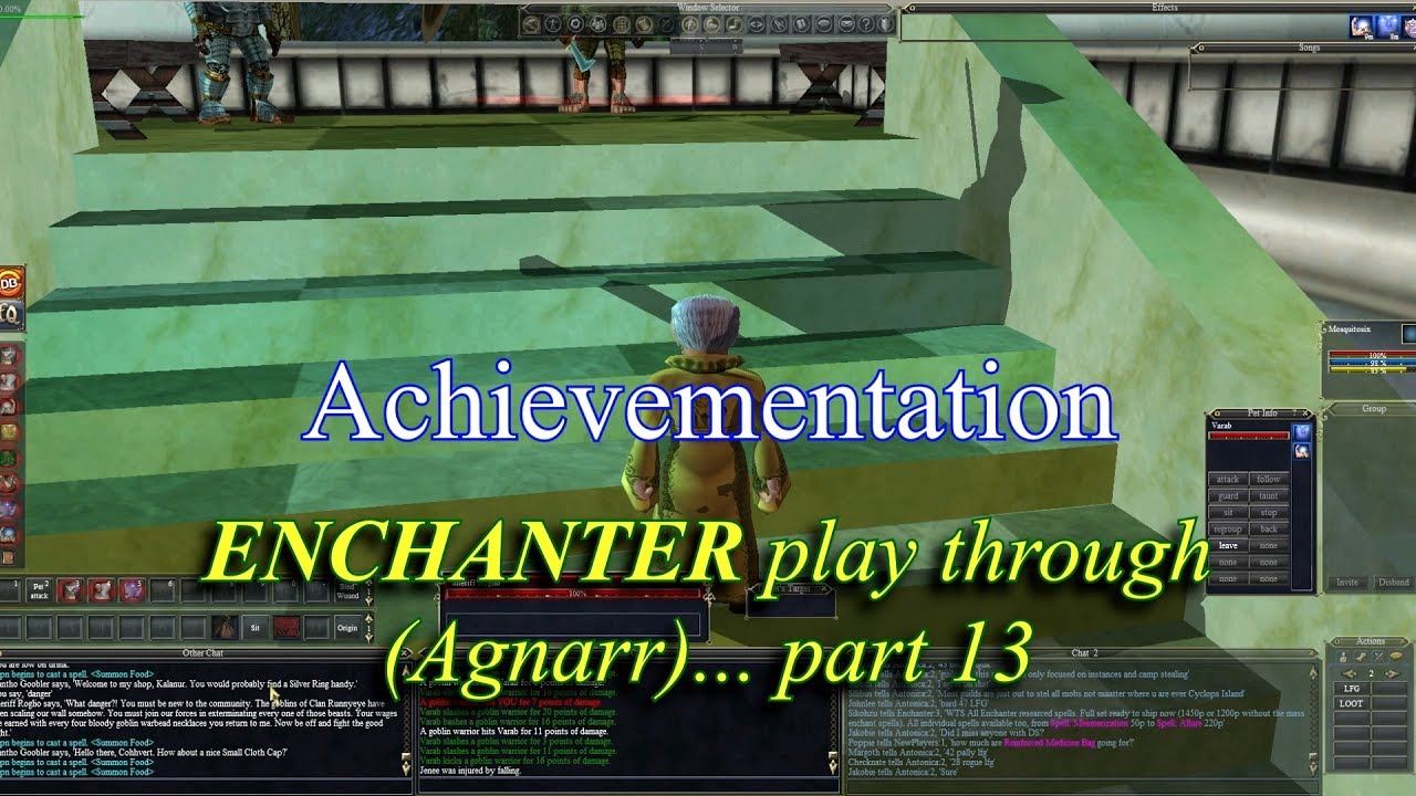 Achievementation "EVERQUEST"(Agnarr) Lets Play: Enchanter... part 13 ...