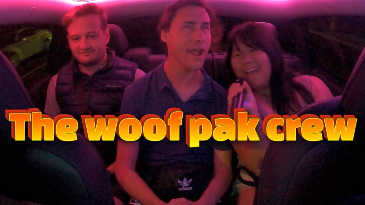 The woof pac crew (Carpool Karaoke) - YouTube
