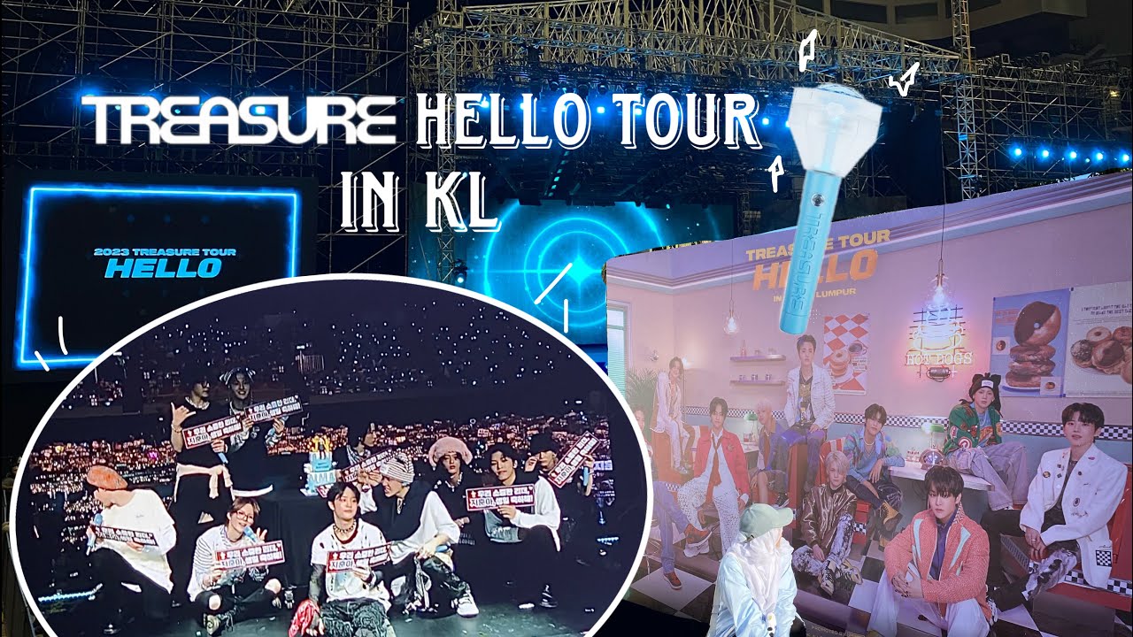 TREASURE Hello Tour in Kuala Lumpur Vlog ˚ * - YouTube