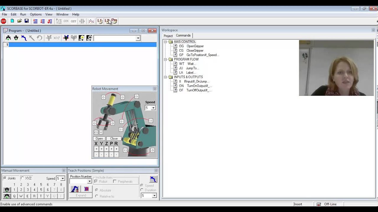 Introduction to ScorBots (Jointed Arm Robot) - YouTube