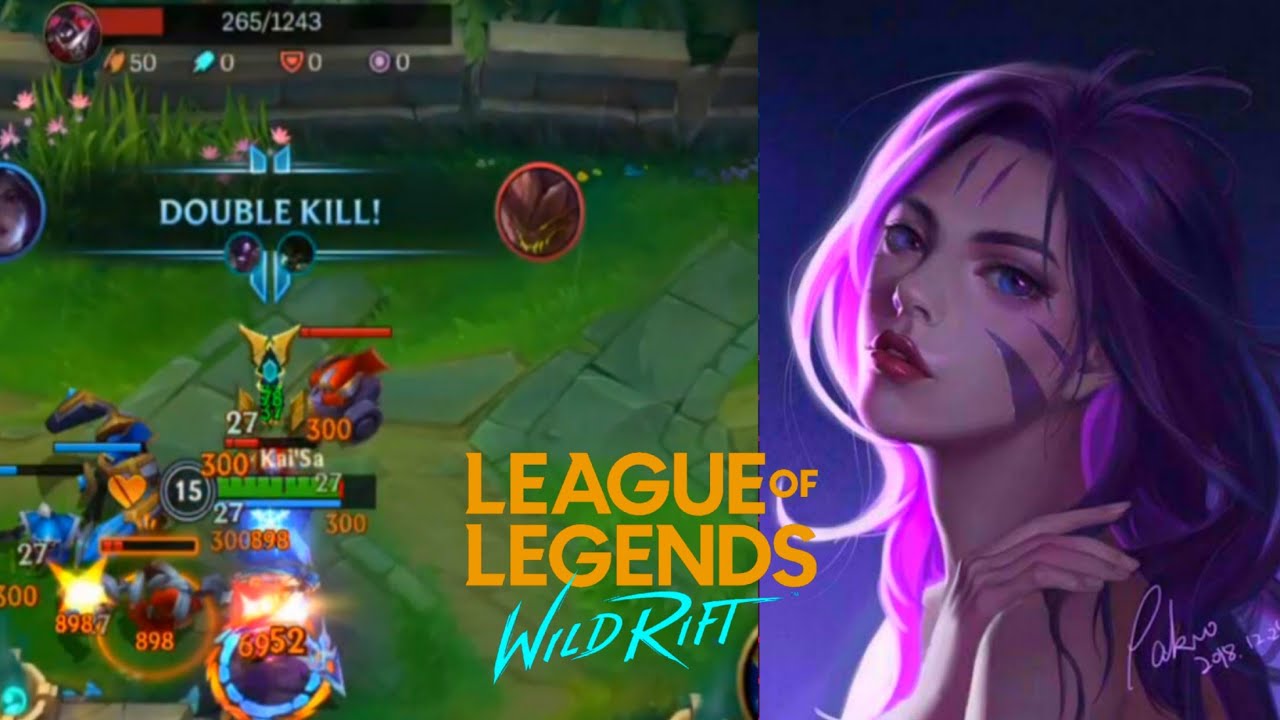 WILD RIFT KAI'SA | CHALLENGER ADC RANK 1 KAISA | GAMEPLAY, RUNES ...