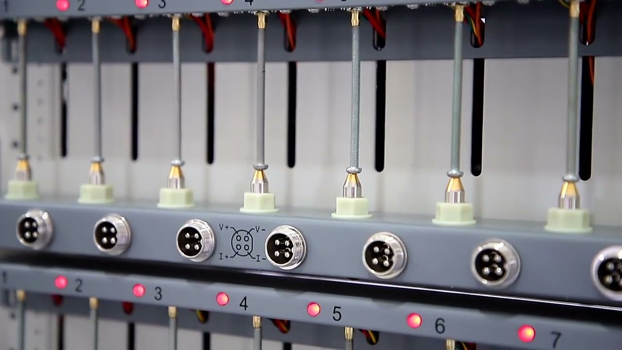 Multi-range Cylindrical Cell Test System - NEWARE - YouTube