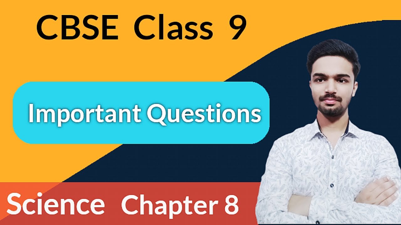 class 9 science chapter 8 important questions | one mark questions ...