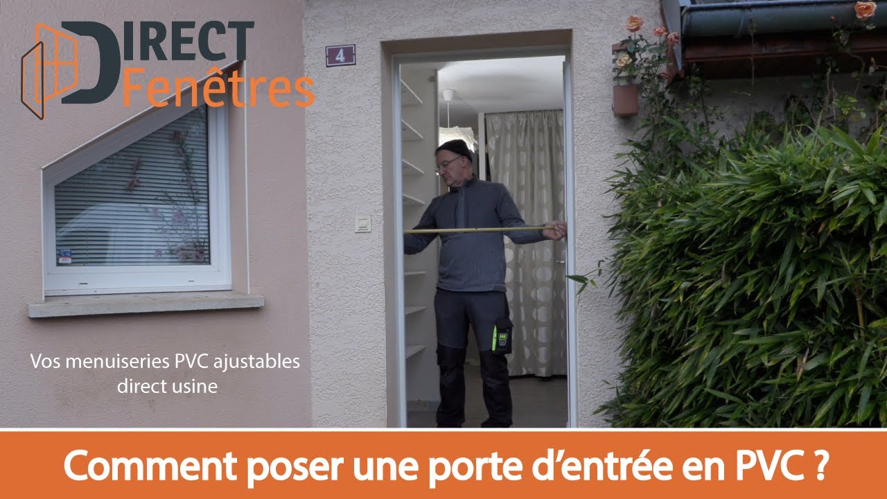 Tuto Pratique - Comment poser une porte d'entrée ? - YouTube
