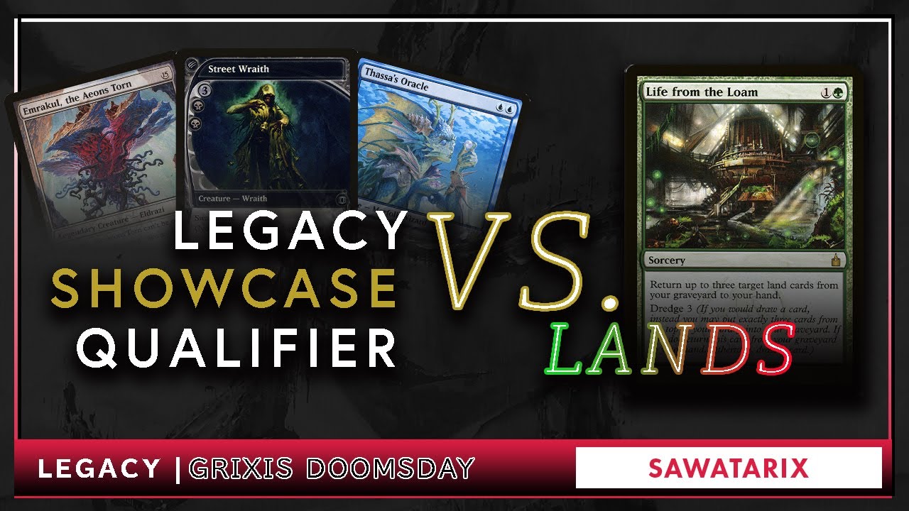 (MTG Legacy) Showcase Qualifier - vs. Lands - YouTube