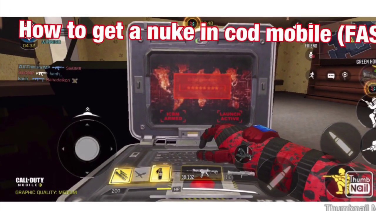 How to get a nuke in cod mobile (FAST) - YouTube