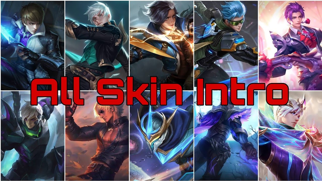 MLBB Gusion all skins intro|Gusion all skin intros - YouTube