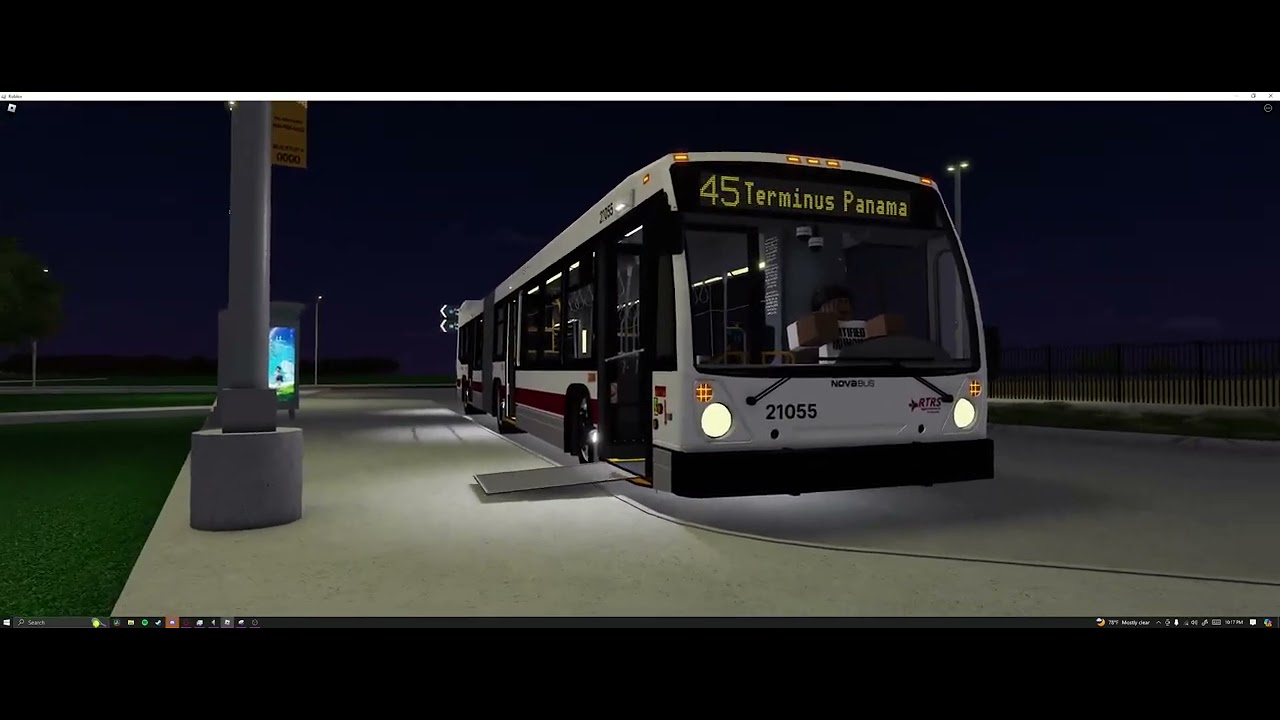 Vamos Bus Simulator: Driving a 2010 Novabus LFSA on the Route 1 - YouTube