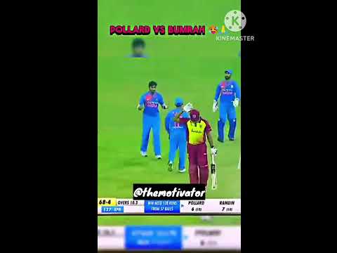 BUMRAH POLLARD #ipl #ipl2024 #ipl2025 #cricket #cricketlover #bumrah # ...