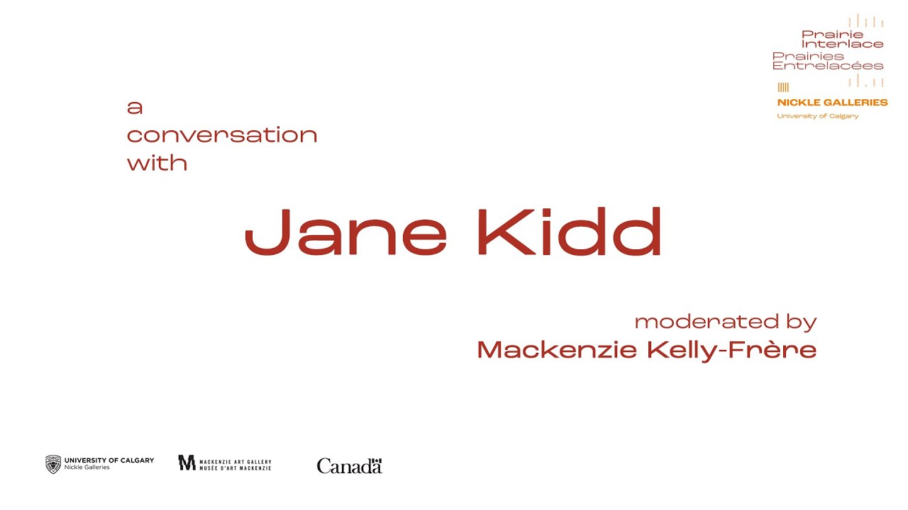 A Conversation with Jane Kidd -- Prairie Interlace - YouTube