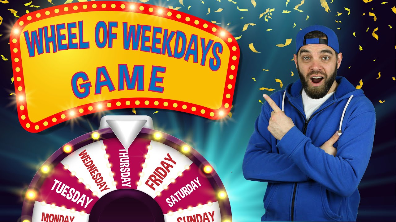 Days of the Week GAME! | Wheel of Weekdays | Beginner English for Kids ...