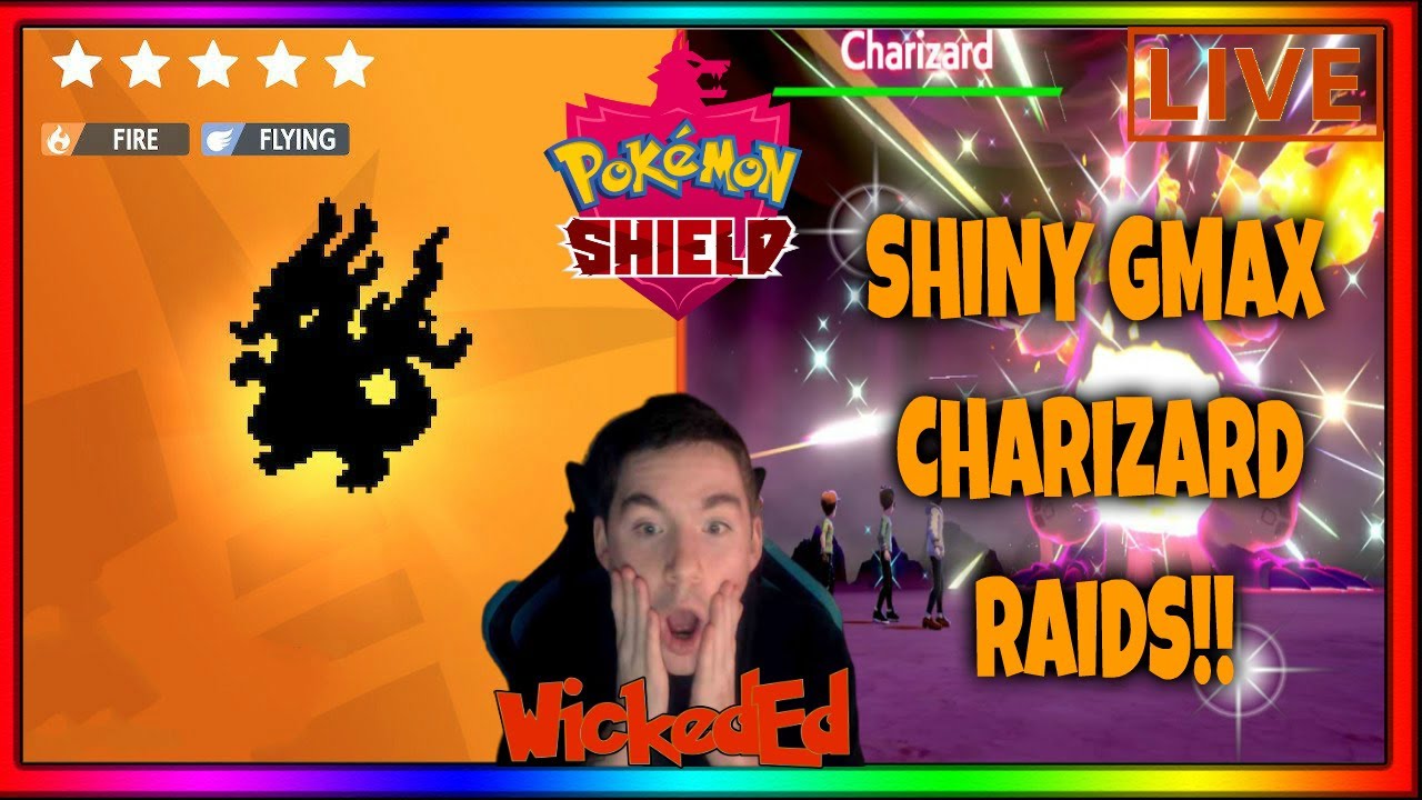 LIVE HOSTING SHINY GMAX CHARIZARD DENS IN POKEMON SWORD AND SHIELD ...
