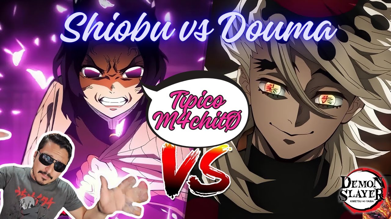 SHINOBU VS DOUMA - 1a Película de Demon Slayer Castillo Infinito - YouTube