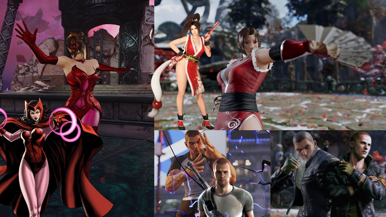 My Tekken 8 Customizations part 38( Scarlet witch , mai , Cole McGrath ...